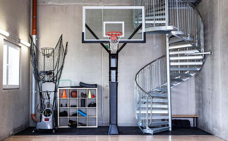 Indoor Basketball Hoop Installation: Transforming Gyms with Mega Slam ...